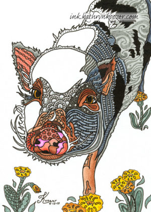 Pet Portraits – Kathryn Koozer – Seattle Artist